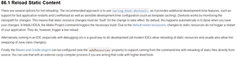 Spring Boot Hot Swap Hot Reload Live Reload Stack Overflow