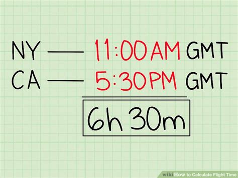 How To Calculate Flight Time 7 Steps With Pictures Wikihow