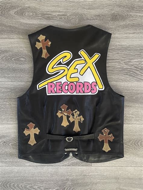 Chrome Hearts Chrome Hearts Sex Records Vest Grailed