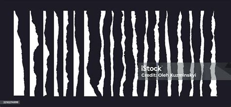 찢어지고 찢어진 종이 콜라주 종이 조각입니다 스크랩북 찢어진 가장자리 수제 창의성 질감 공예품 디자인 포스터 소셜 미디어에 대한 노트북 찢어짐 벡터 세트 0명에 대한 스톡