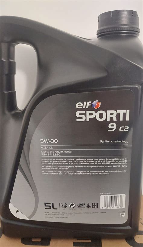 Elf Sporti 9 C2 Canal Piece Automobile