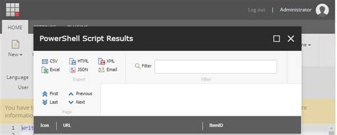 Sitecore Powershell Extension Reports Are Not Exporting To Excel Or Any