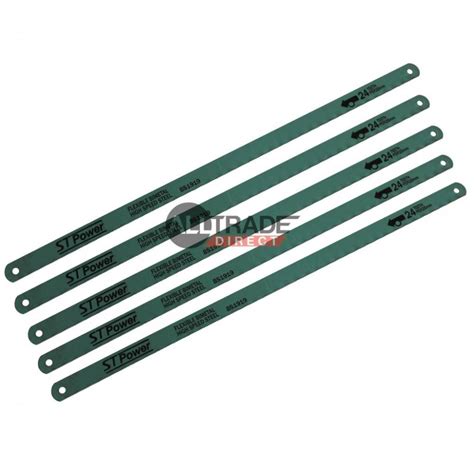 Bi Metal 12 Inch Hacksaw Blades 18tpi 24tpi 32tpi Flexible Blades