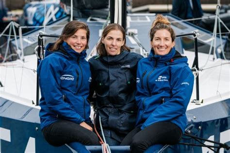 Transat Jacques Vabre Tiphaine Ragueneau Et Pamela Lee Dans Le Grand Bain