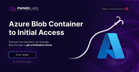 Azure Blob Container To Initial Access ⚓ Misconfigured Cloud Storage Can Pwned Labs
