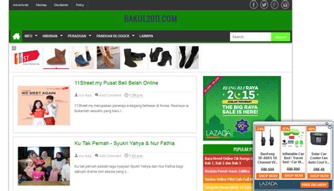 Income Berganda Menerusi Satu Entri Blog Bakul2011