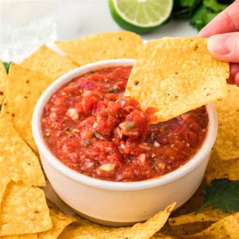 5 Minute Cherry Tomato Salsa Well Fed Baker