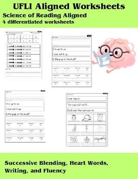 Differentiated Phonics Worksheets UFLI Aligned Lesson TPT