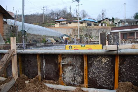 건축다큐21 Architecture Documentary 21 충남 연기군 노송리 조립식주택 기초콘크리트 공사 현장