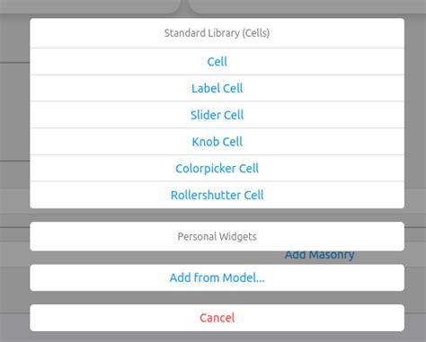 Cell Types In Overview Page Beginners OpenHAB Community