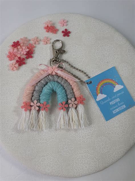 Mini Rainbow Rosa Elo7 Produtos Especiais