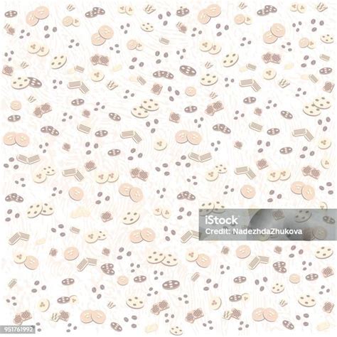 벡터 그림 카푸치노 커피 라 떼 비스킷 커피 콩 엽서 포스터 포스터 비즈니스 카드 메뉴 레시피 서식 파일에 대 한 베이킹과