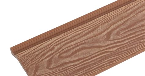 Clickclad Teak 36m Woodgrain Composite Cladding