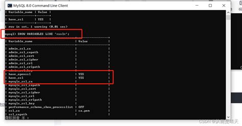 关闭windows下mysql 80的ssl功能mysql8 关闭ssl Csdn博客