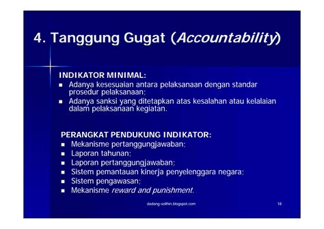 Dukungan Sekwan Bagi Penerapan Prinsip Prinsip Good Governance Ppt