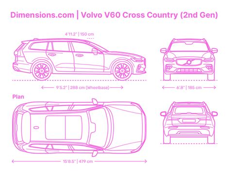 Volvo V90 Dimensions And Drawings