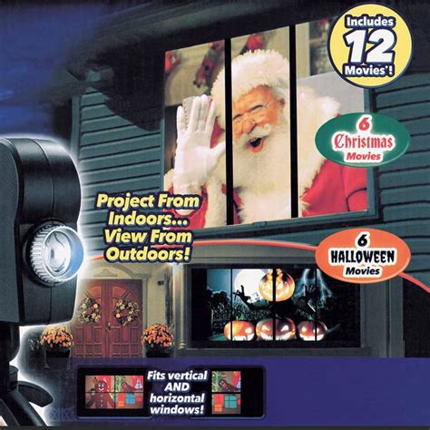 Christmas And Halloween Window Projector Home Bargains