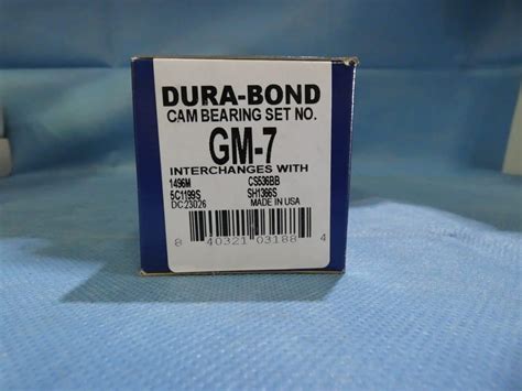 Gm6 5 Dura Bond Cam Bearing Set Gm 7 Dewars Performance Engines