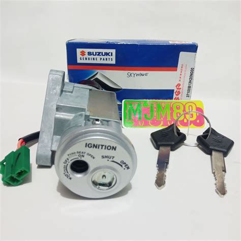 Kunci Kontak Assy 100 Asli Skywave Kontak Set Suzuki Skywave Original
