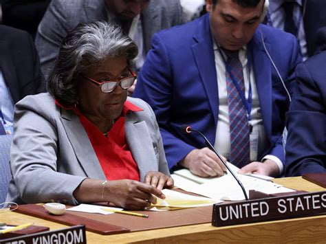 ‘not Enough Why The Us Did Not Veto A Gaza Ceasefire Resolution At
