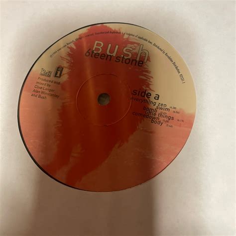 Bush Sixteen Stone 1996 Limited Edition Nmnm The Record Centre