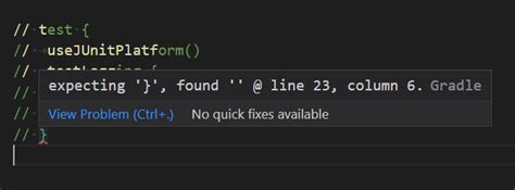 Comment In The Buildgradle Is Not Working As Expect · Issue 991 · Microsoftvscode Gradle · Github