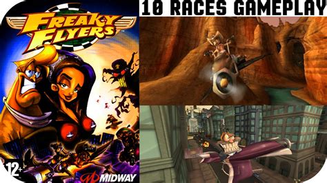 Freaky Flyers 10 Races Gameplay Gamecube Hd Youtube