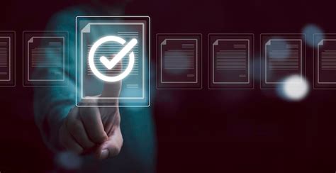 Premium Photo Businessman Hand Touching To Online Electronic Paper For Approve Iso Quality