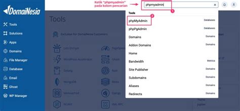 Cara Eksport Database Mysql Di Phpmyadmin Domainesia