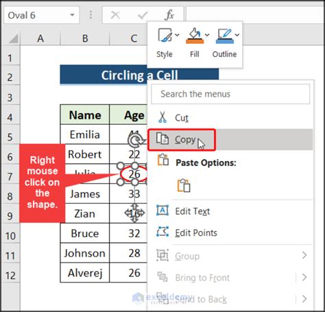 How To Circle Something In Excel 2 Suitable Ways Exceldemy