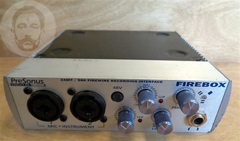 Presonus Firebox Stereo Firewire Recording Interface Reverb
