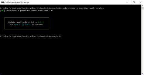 How To Implement Authentication In Ionic Tabs Project