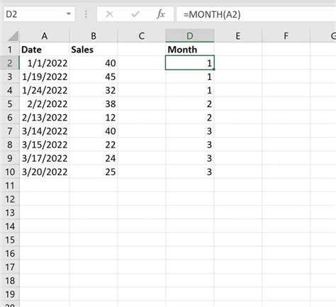 How To Sum By Month In Excel Step By Step Example