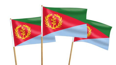 Eritrea Handwaving Flags Hampshire Flag Company