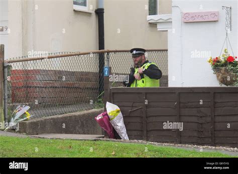 Police Outside The House Of Kandyce Downer In Beckbury Road Birmingham Where Her Daughter