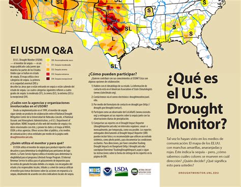 United States Drought Monitor Map Dara Map