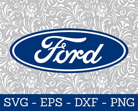 Buy Ford Logo Svg Ford Logo Png Ford Svg Logo Svg Eps Png Dxf Svg File