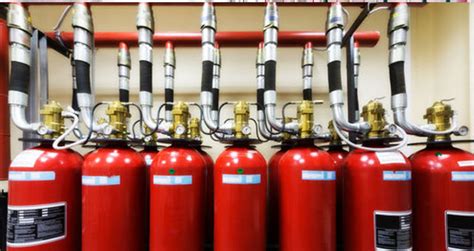 Gas Extinguishing Systems Özkartay Fire Extinguishing And Fire Safety
