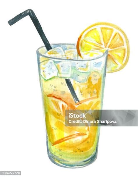 레몬과 레모네이드입니다 수채화 손으로 그린 그림입니다 0명에 대한 스톡 벡터 아트 및 기타 이미지 0명 감귤류 과일 건강한 생활방식 Istock