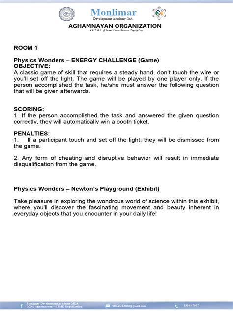 Csme Booth Guidelines Pdf Physical Sciences