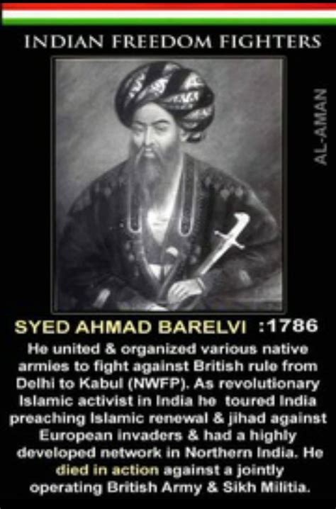 Syed Ahmad Barelvi Had Special Hatred Know Your Bhārat