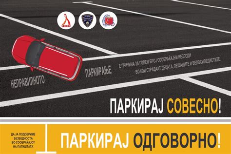 ОДГОВОРНО ПАРКИРАЊЕ РСБСП Р С Безбедност на Сообраќајот на Патиштата