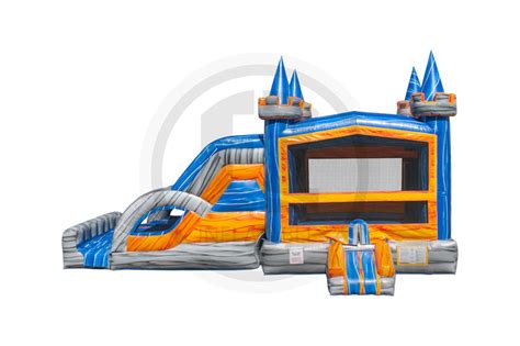 Orange Crush Castle C1187 Ez Inflatables