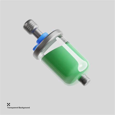 Premium Psd 3d Bioreactor Illustration