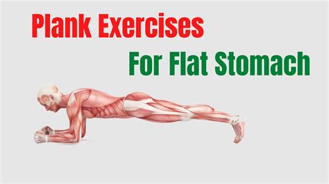 How To Do Planks To Flatten Stomach Flatten Stomach Youtube