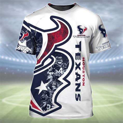 Houston Texans 3d Printed T Shirt Sports Apparel Sneaker Jersey