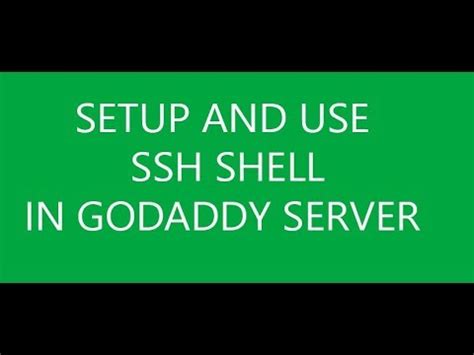 How To SSH Setup And SSH Login To Your Shared Hosting Account Using SSH Access Utility In