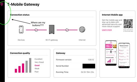 No Admin Console On Arcadyan Kvd21 Internet Gateway T Mobile Community