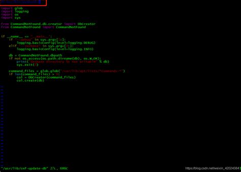 解决modulenotfounderror No Module Named ‘commandnotfound问题