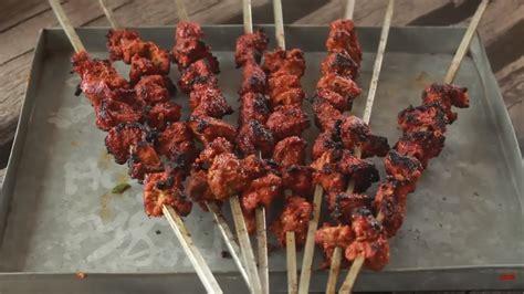 Bbq Seekh Boti Beef Boti Recipe By Streetfood Pk Youtube